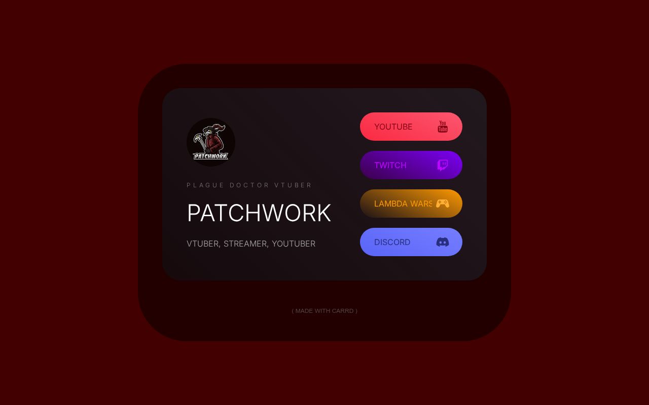 PATCHWORK'S CARRD
